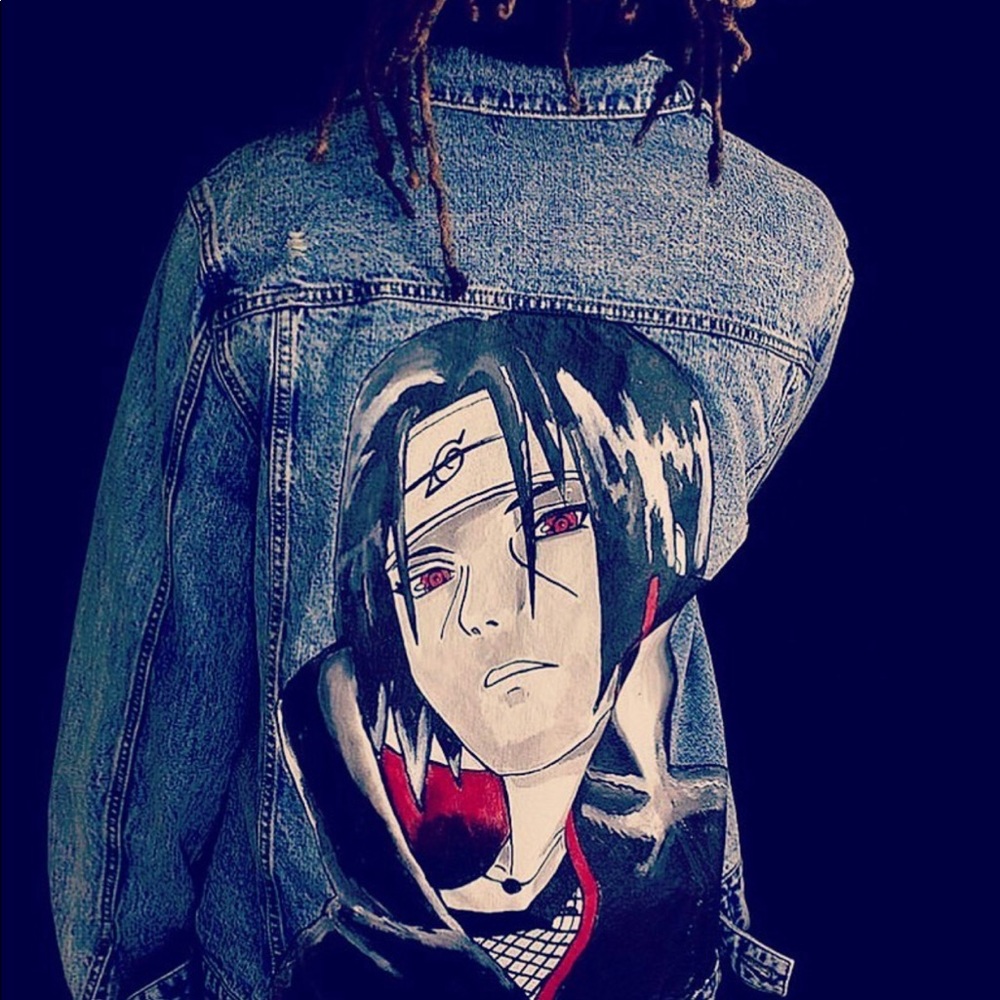 Itachi Uchiha Custom Jean Jacket - Gem